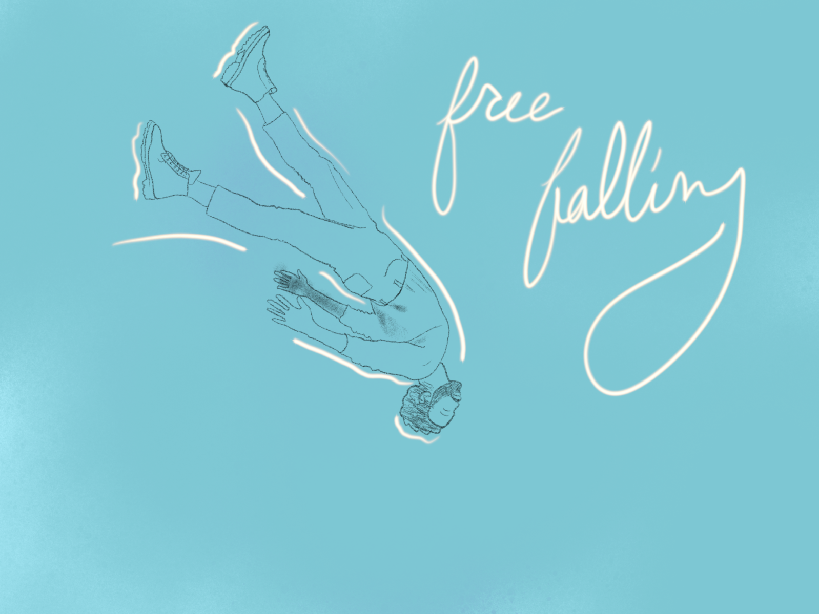 Free Falling by Megan Baggett on Dribbble