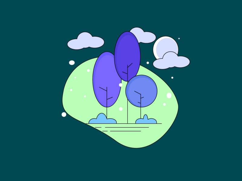 Flat illustrator by Jeevitha K on Dribbble