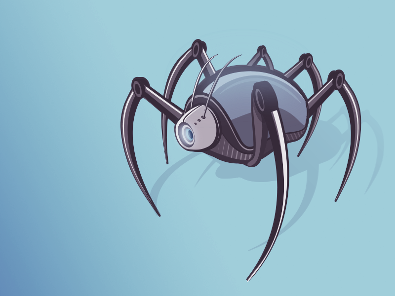 Vector Robot Bug 2 by Miguel Cardona on Dribbble
