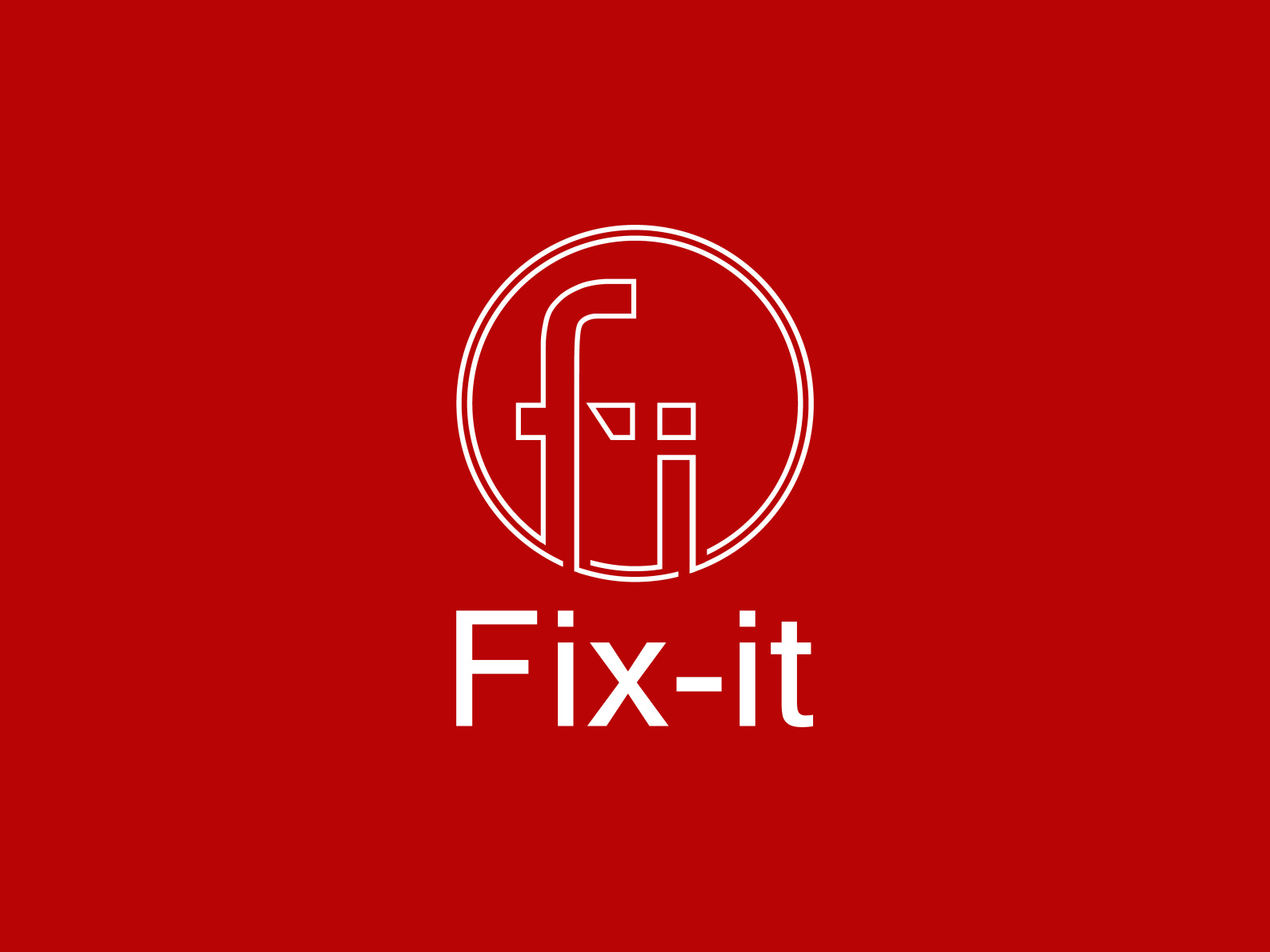 Fix-it Logo Design by Akhtarr on Dribbble