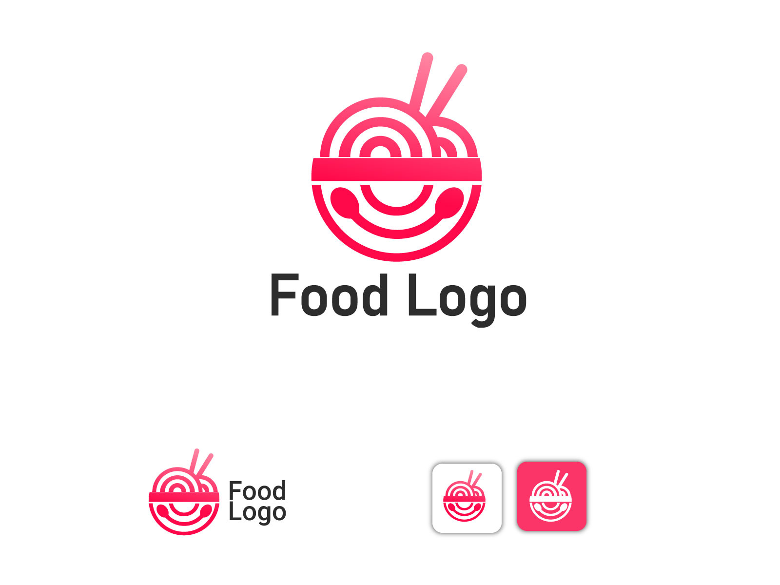 Food logo by Hridoy Sadik on Dribbble