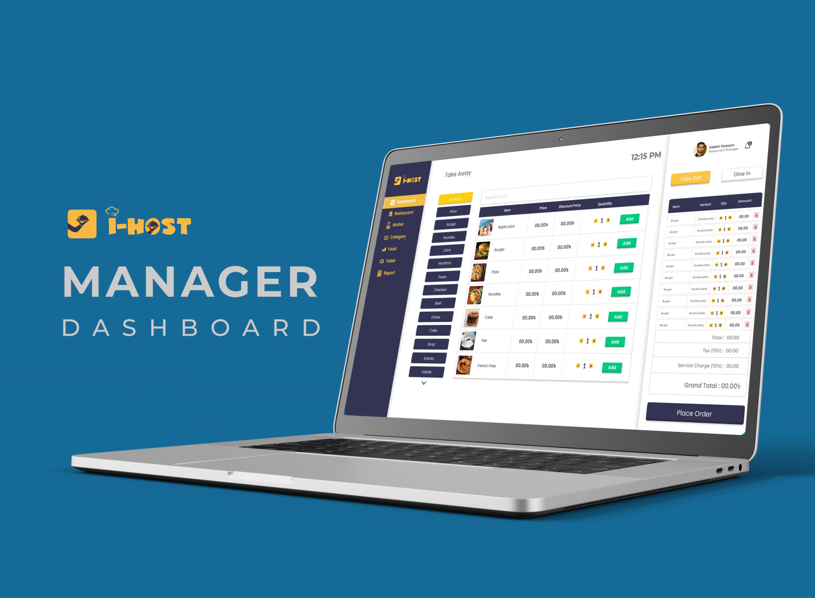 i-Host Manager Dashboard UI/ UX design by Mahmudul Hasan on Dribbble