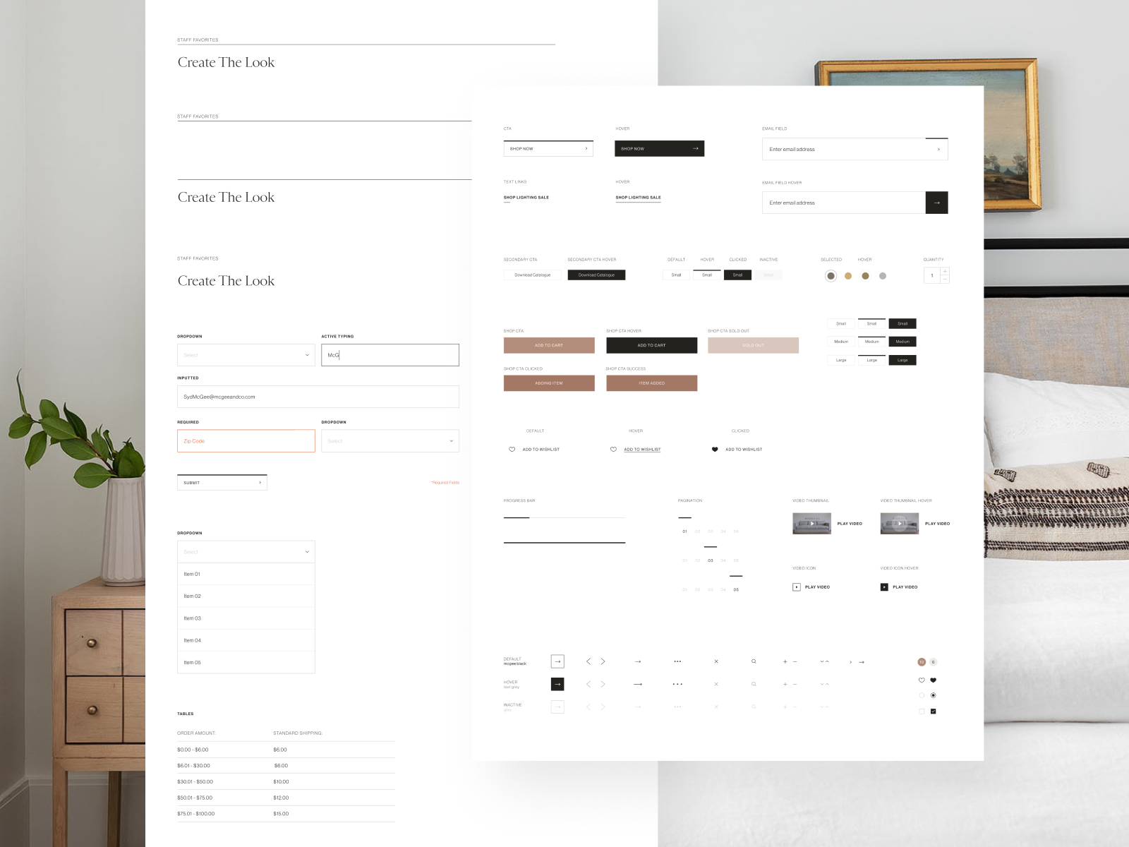 Interactive Style Guide by Canvas on Dribbble
