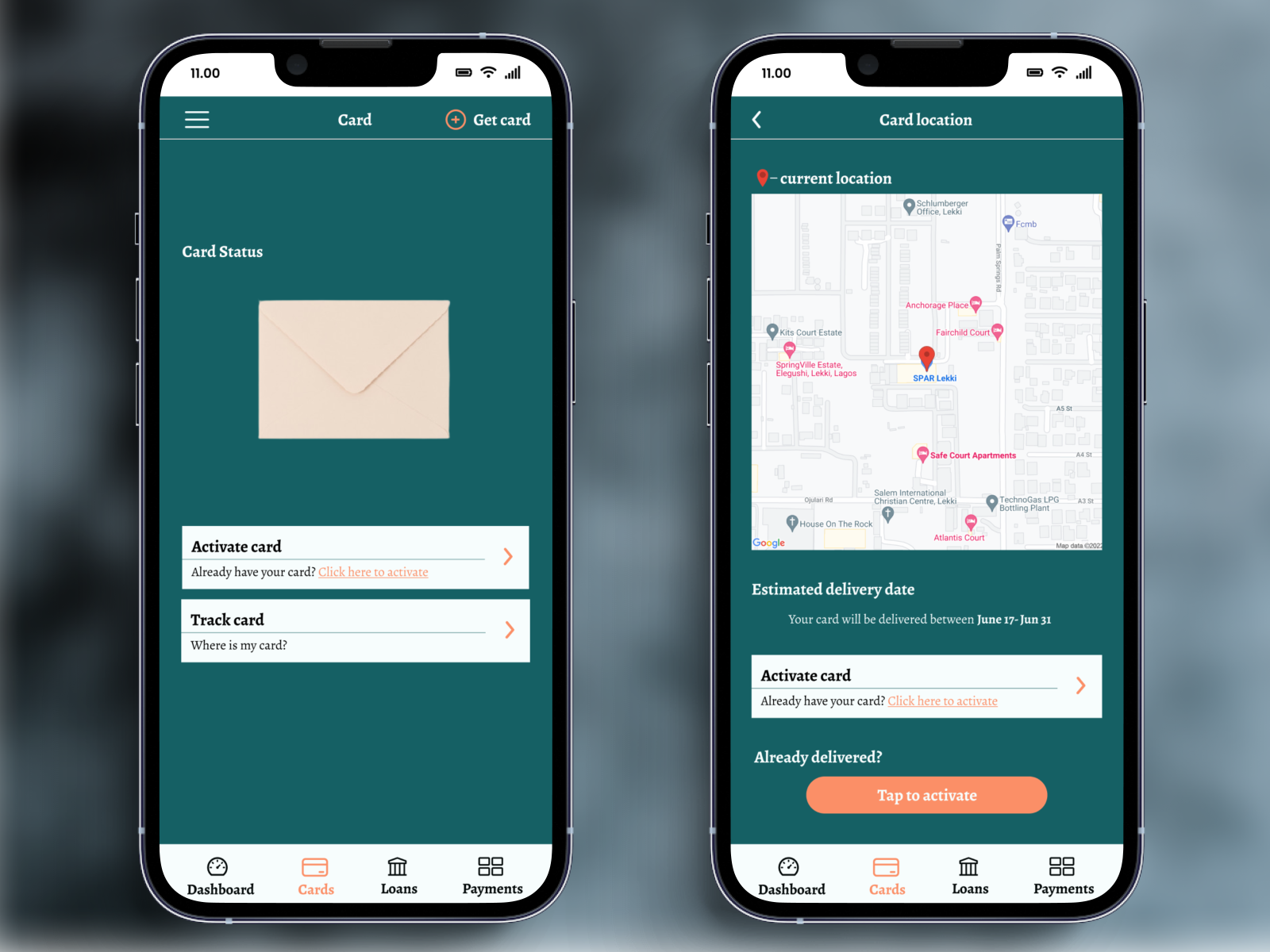 Card Tracker by Ilerioluwa Ajani on Dribbble