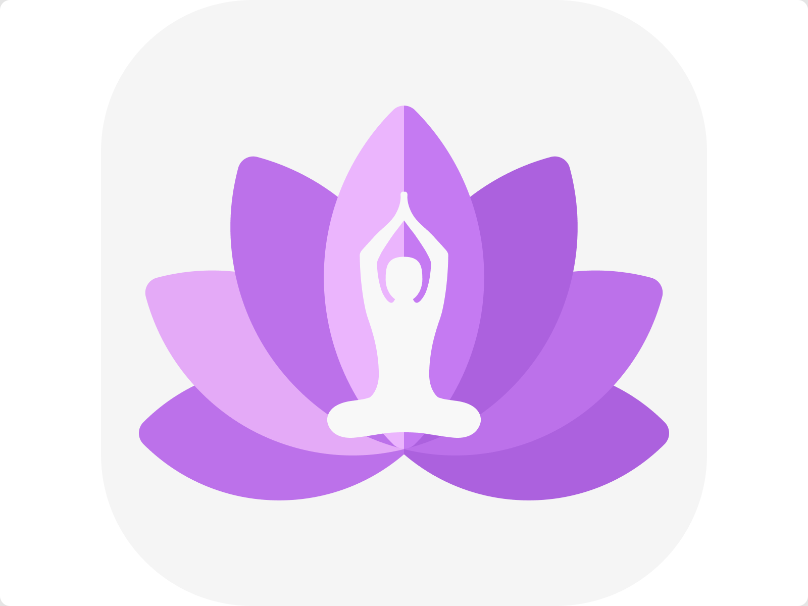 App Icon for Yoga app by Imashi Dissanayake on Dribbble