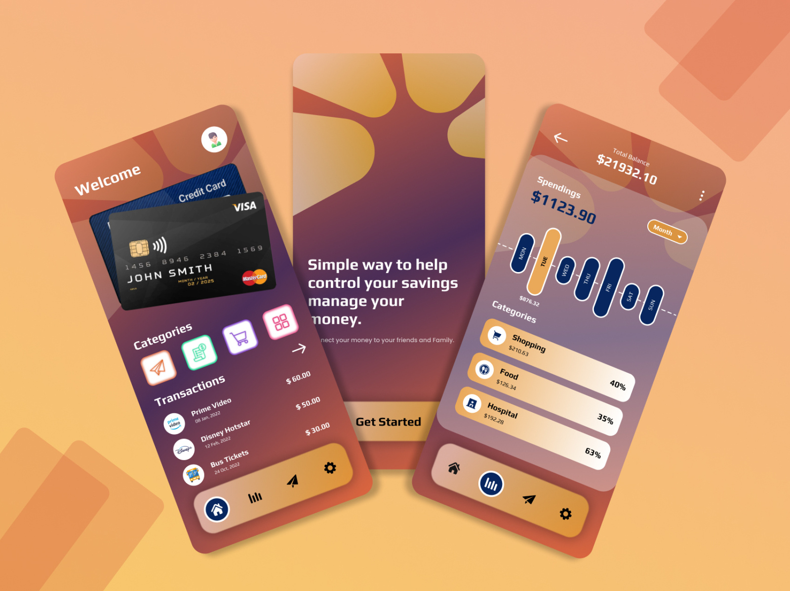 Banking Mobile Application by Snepi Tech on Dribbble