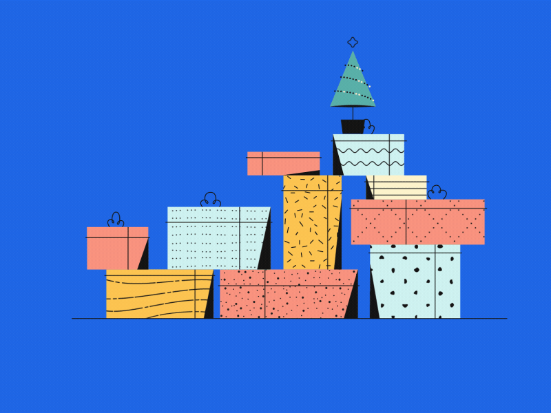 Let's put Christmas on repeat! by Panic on Dribbble