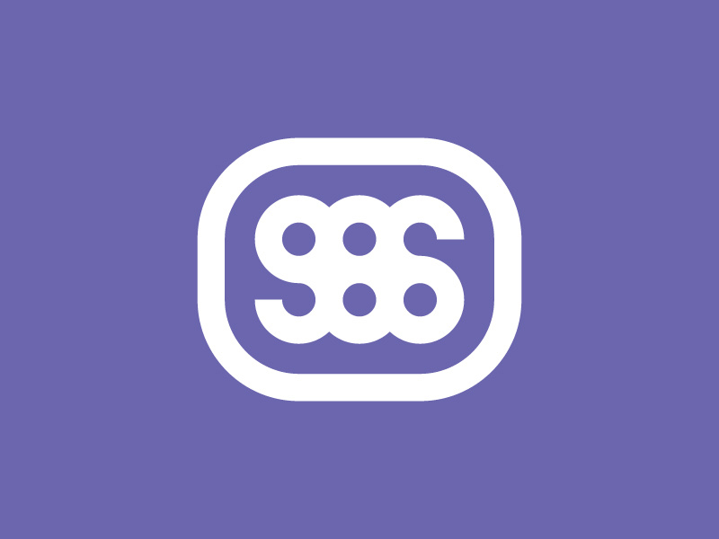 986 Logo by Sheldon Hall on Dribbble