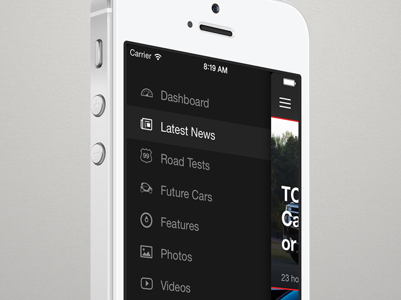 Browse thousands of Menu Mobile images for design inspiration | Dribbble