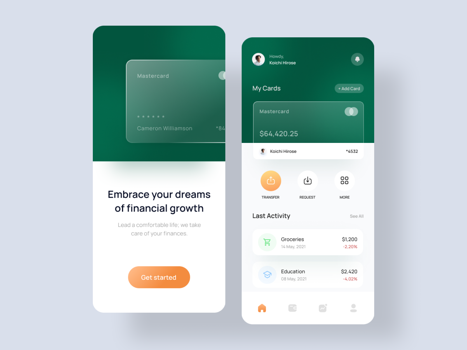 Mobile Banking App by Friza Prakesa for Morva Labs on Dribbble