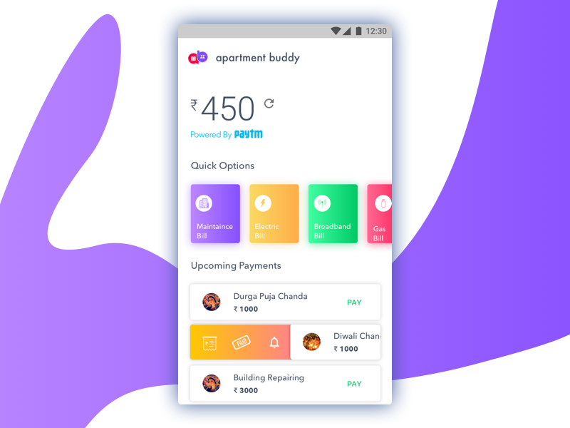 Payment Page by Anand Soni on Dribbble