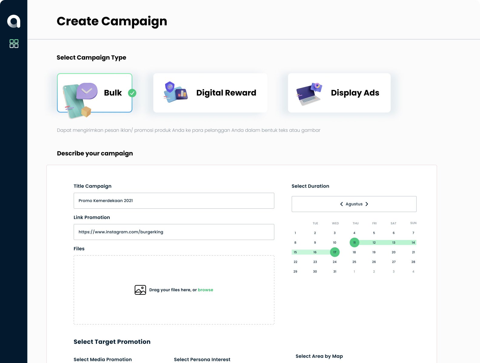 Create Campaign Dashboard by Artrasae on Dribbble