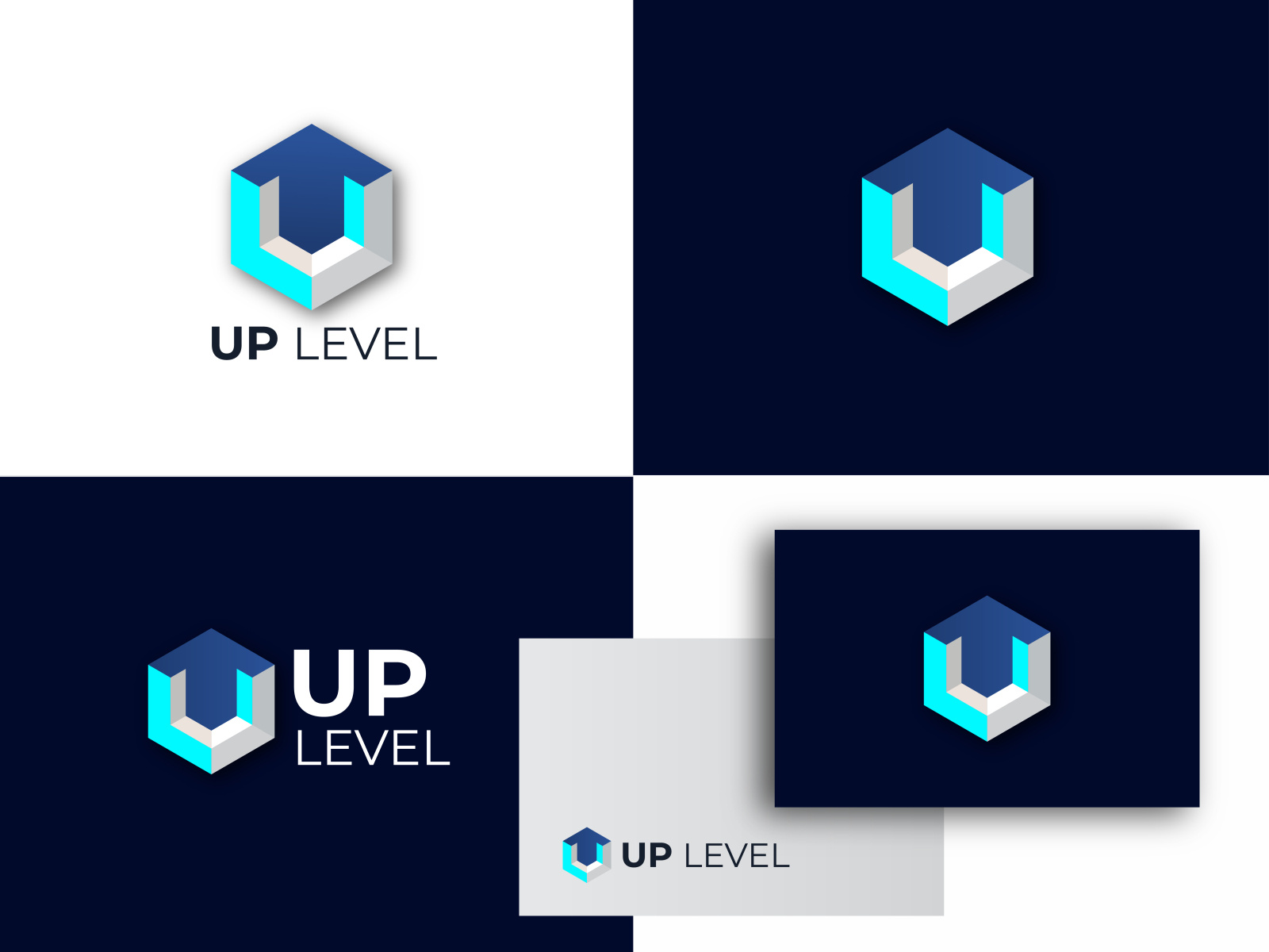 UP level logo by Md Mahadi Hasan on Dribbble