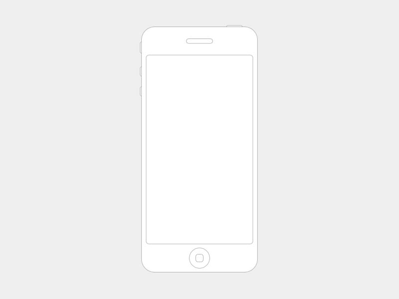 iPhone frame by Lucian Marin on Dribbble