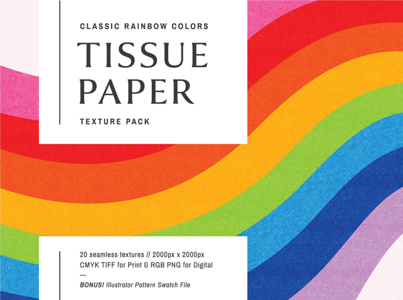Tissue Paper Marketing Image by Liz Conley on Dribbble