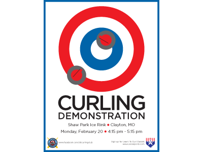 St. Louis Curling Club Poster by Chris Wagner on Dribbble