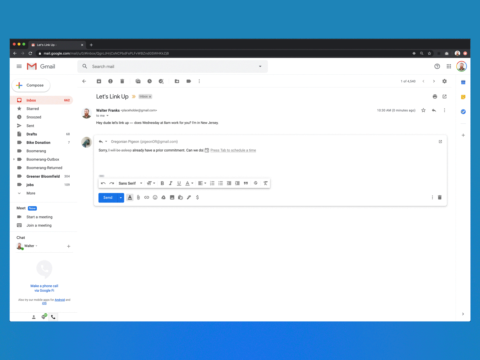 Gmail Time Zones By Walter Franks On Dribbble