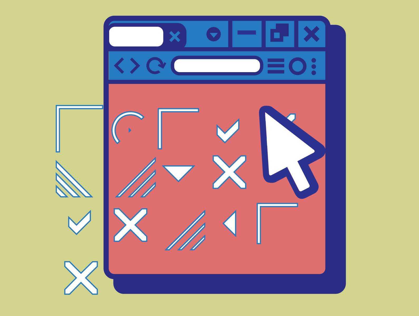 Browser by Rachel Hannah on Dribbble