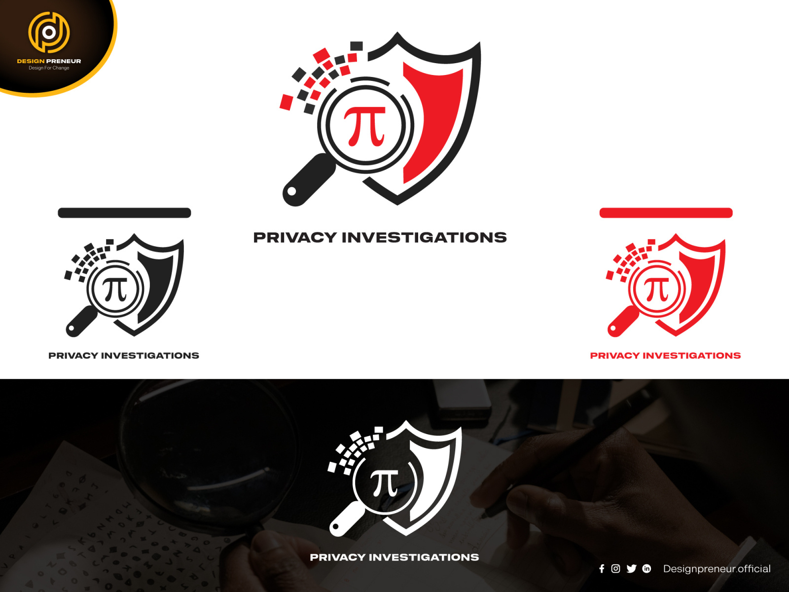 Privacy Investigation / Security Logo Design by Design preneur official ...