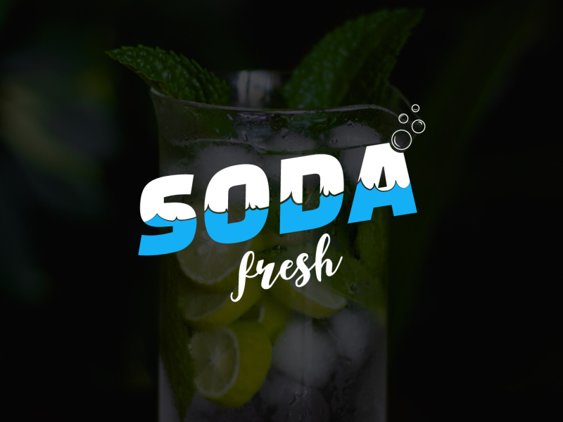 Soda Bar Logo Design by Abdul Basit on Dribbble