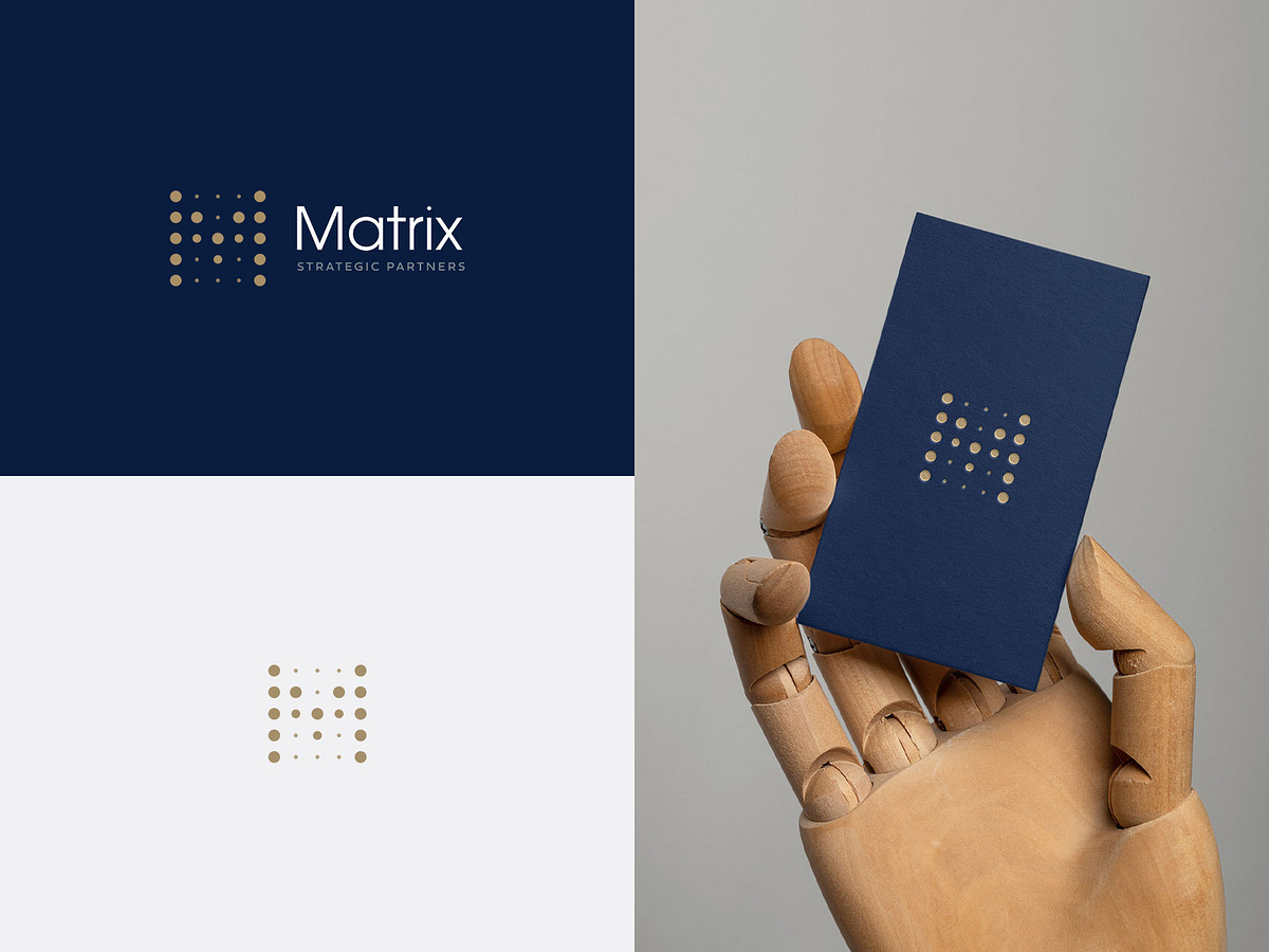 Matrix Strategic Partners | Brand Identity by Brennan Burling on Dribbble