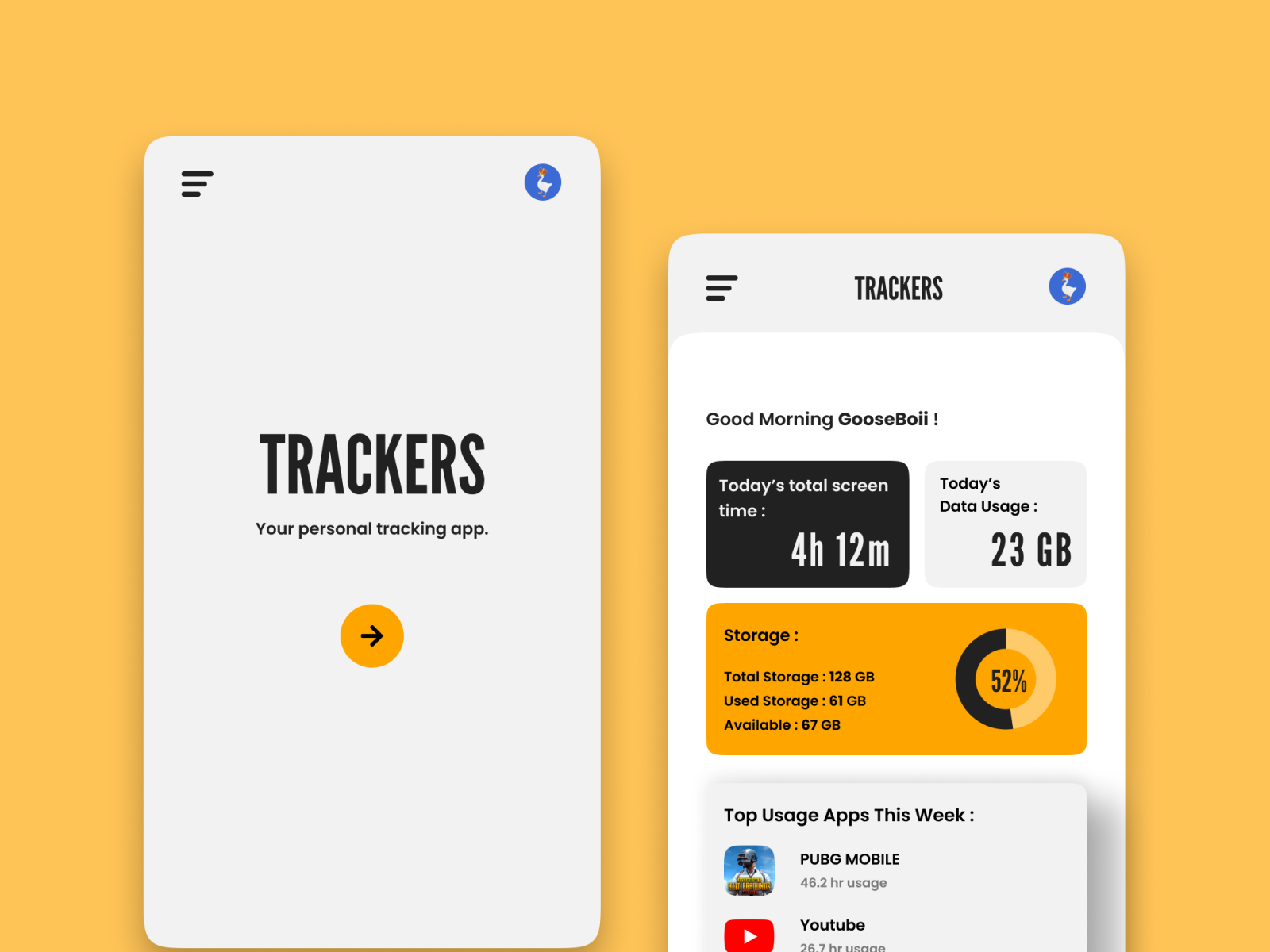 Trackers by GooseBoii on Dribbble