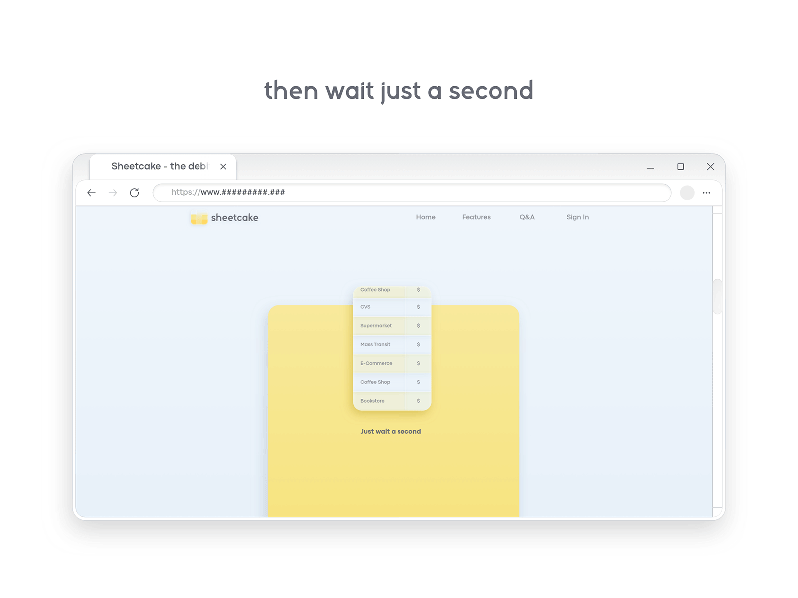 Wait just a second by Taesik Choi on Dribbble