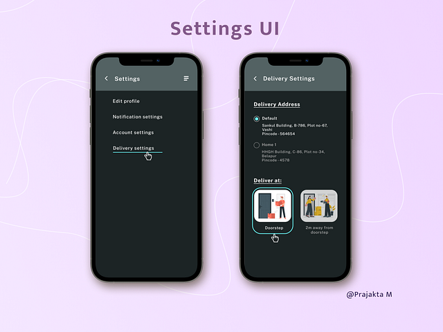 Settings UI designs, themes, templates and downloadable graphic ...