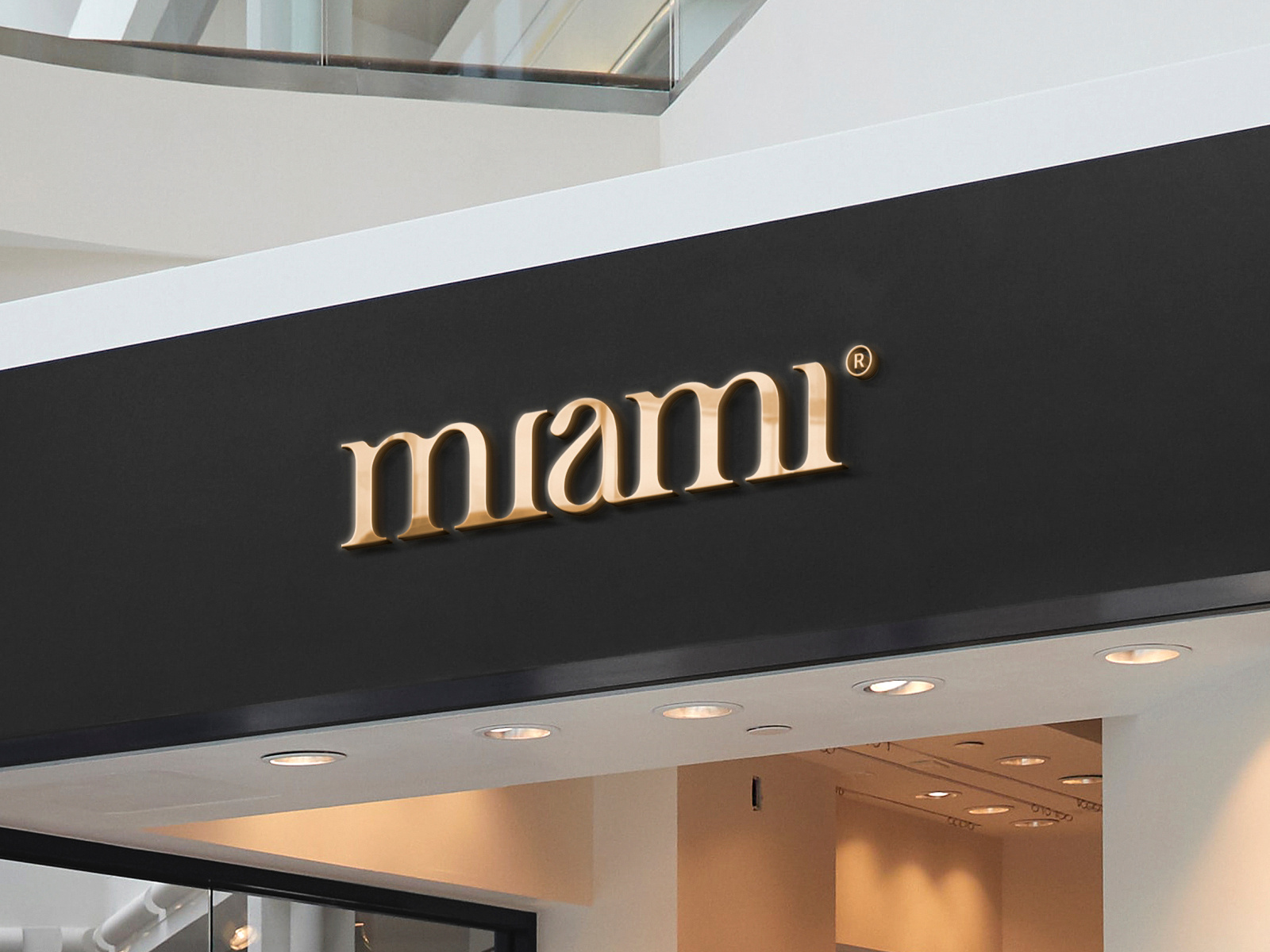 Miami Logo sign by Pexel_Graphics on Dribbble