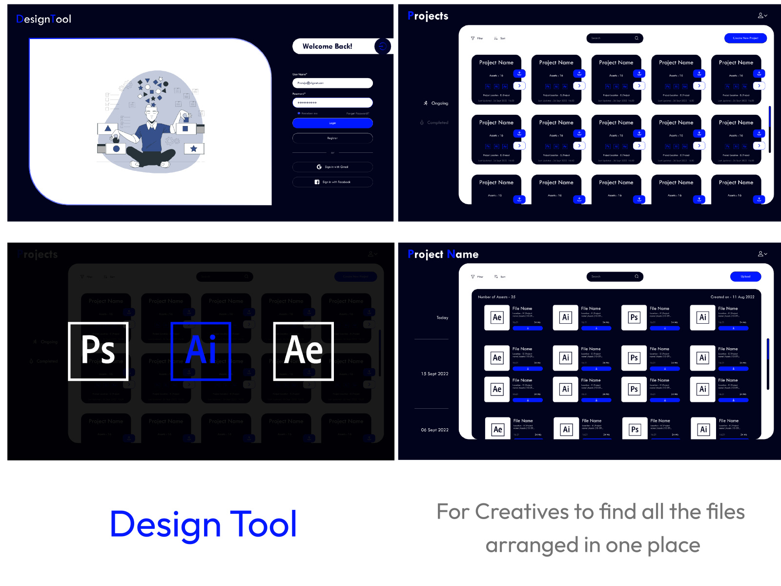 Design Tool App by PVS Teja on Dribbble