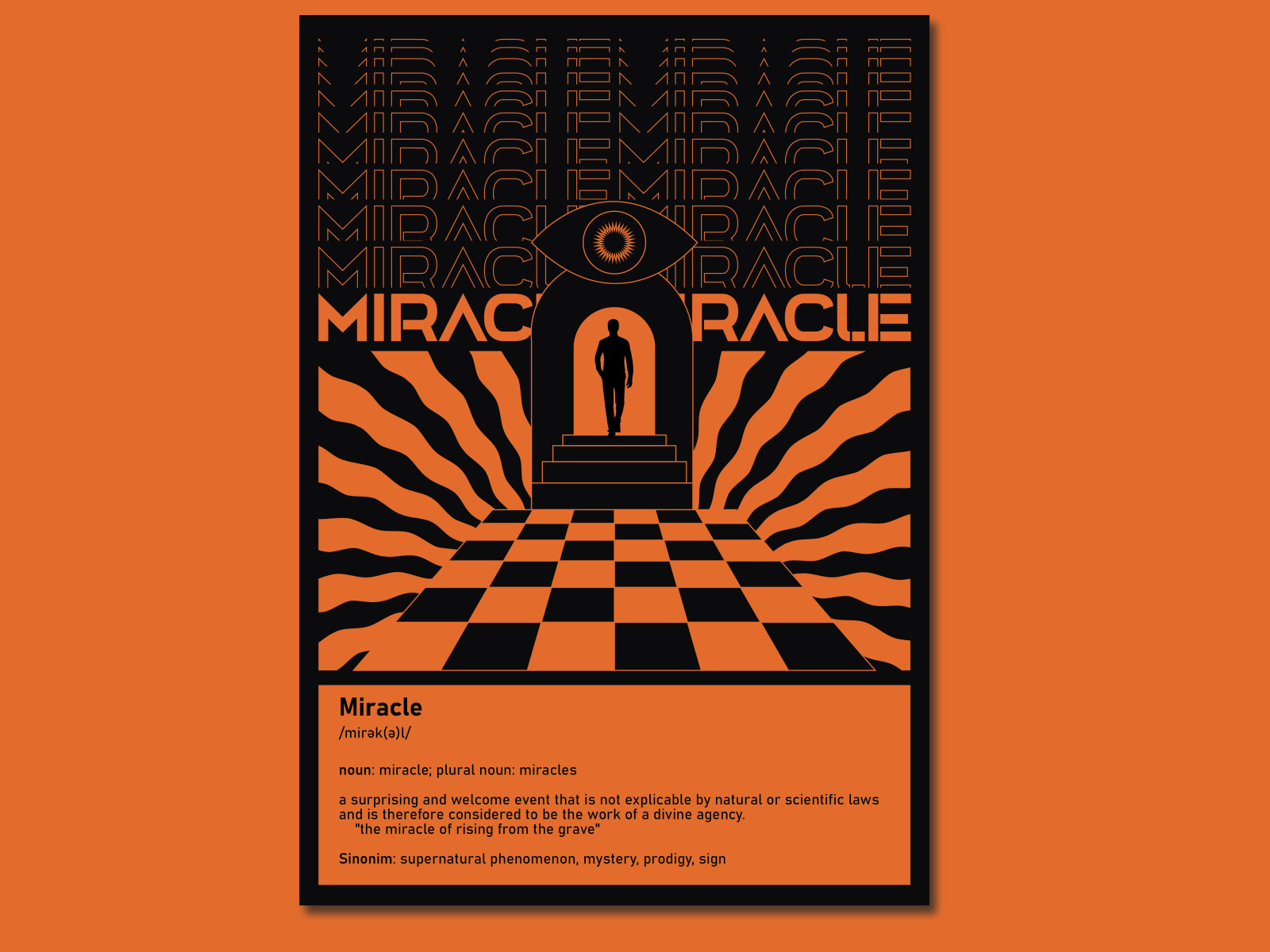 Miracle Poster by beart.imaginative on Dribbble