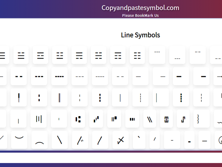 Line Symbols by Copy And Paste Symbols on Dribbble
