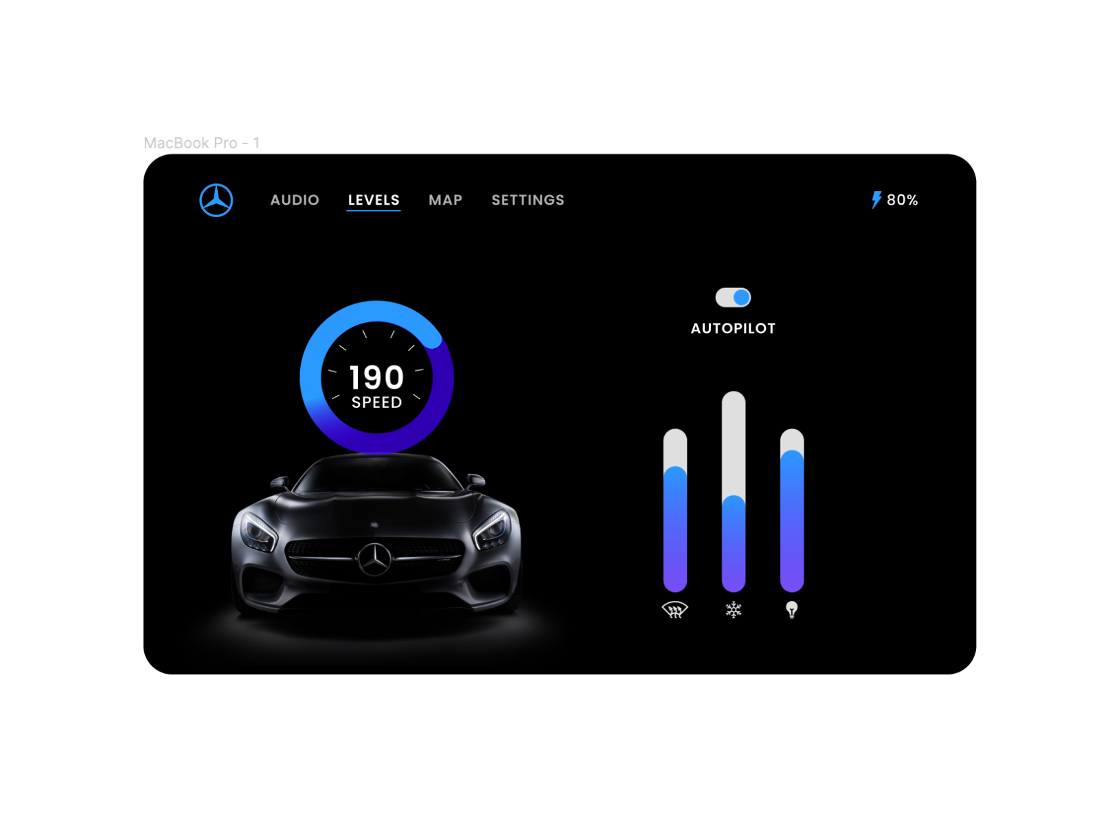 Car Interface - Day 034 by Henry Audu on Dribbble
