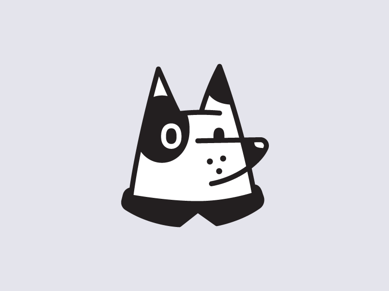 Doggo for a loggo by Alejandro Ramirez on Dribbble