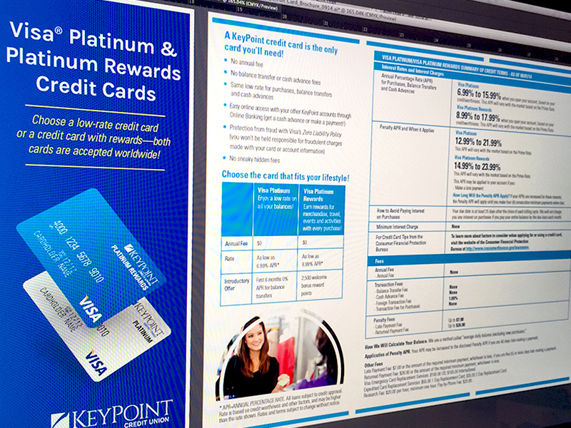 KeyPoint Credit Card Brochure by Alfred Collazo on Dribbble