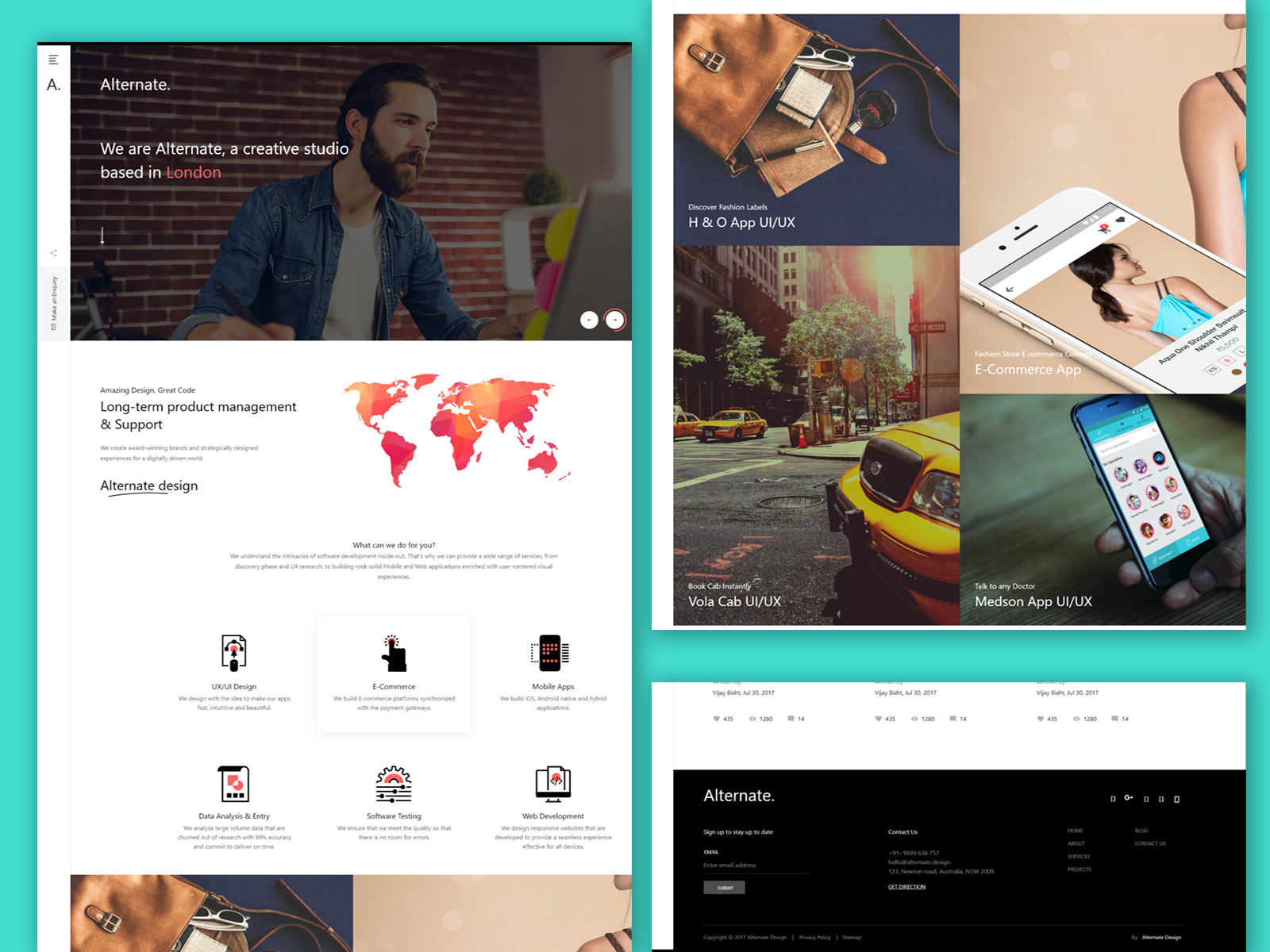 WEB UI 2 by Mahadi Hasan on Dribbble