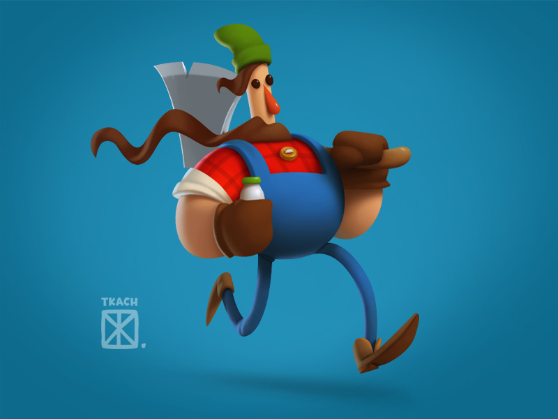 Run by Jenya Tkach on Dribbble