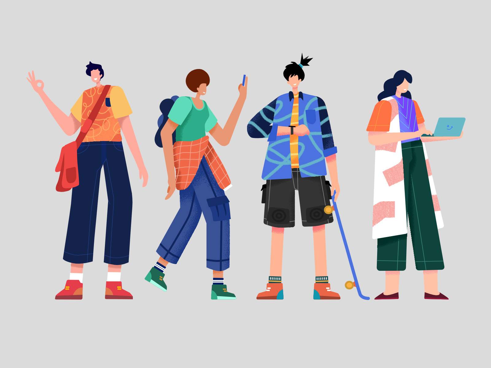 People by Nugraha Jati Utama on Dribbble