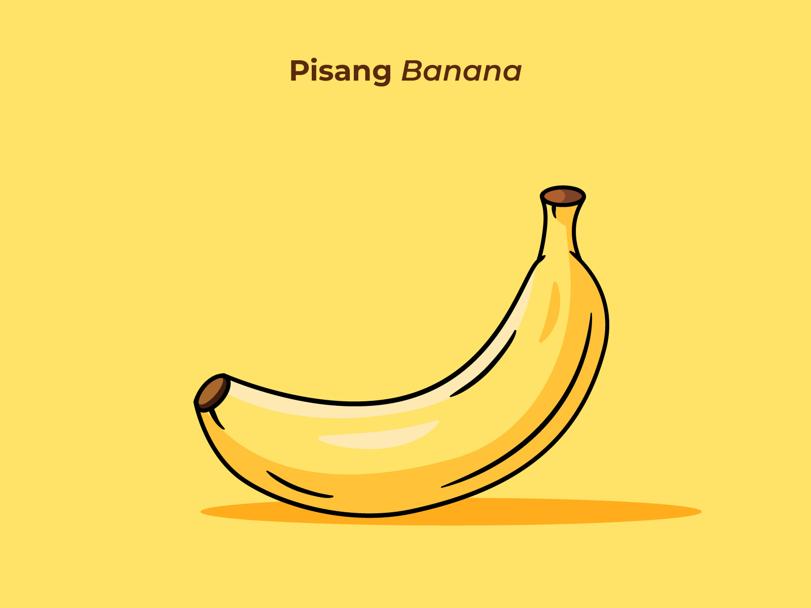 Pisang Banana by Zul Stepeng on Dribbble