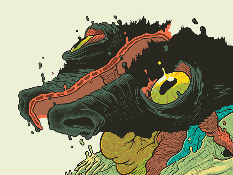 Halloween Print by Logan Faerber on Dribbble