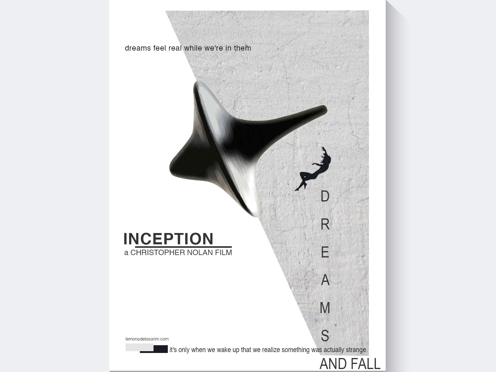 Inception Poster Minimalist
