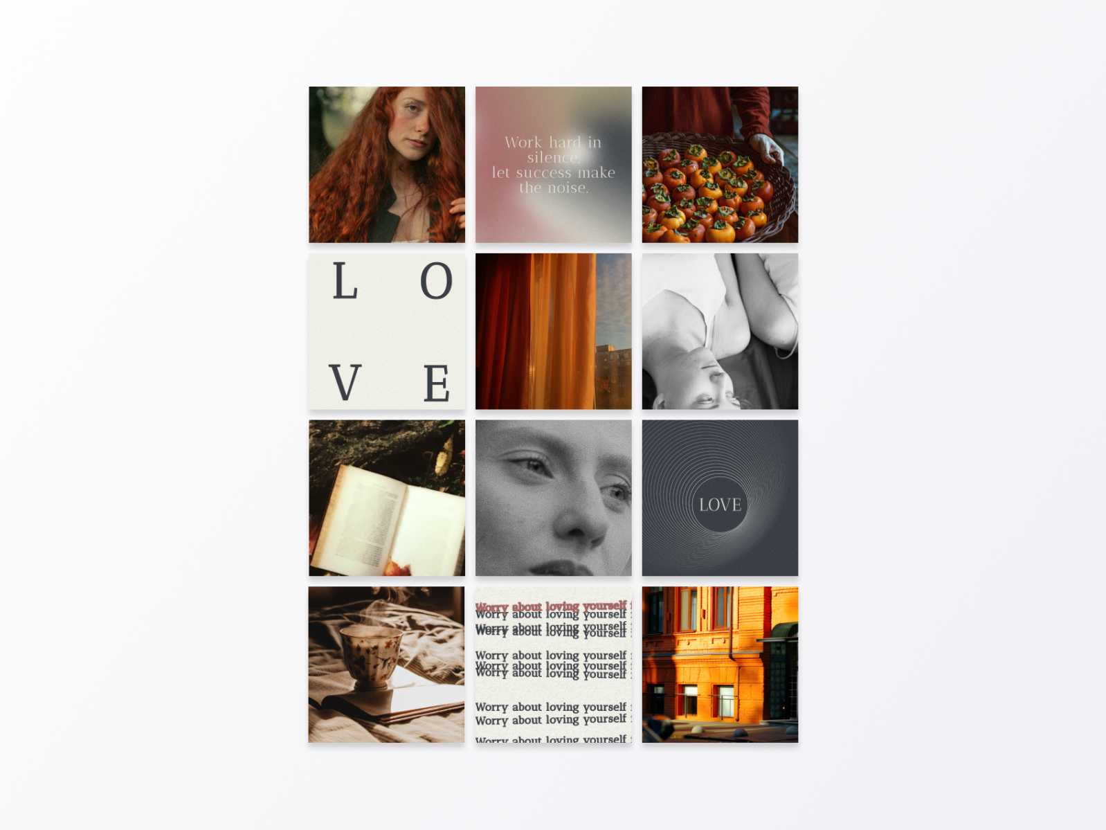 Instagram Grid Layout Plan By Lina Bibik On Dribbble