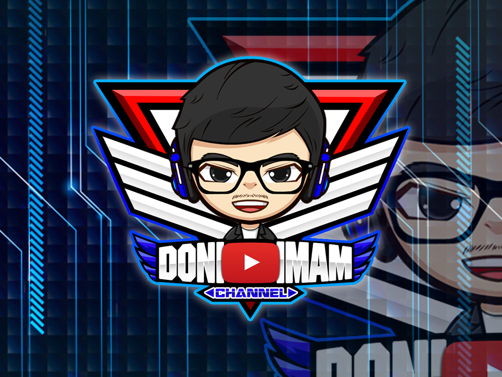 Doni Imam Youtube Channel (Esports Logo Style) by Hanif Hibatullah on ...
