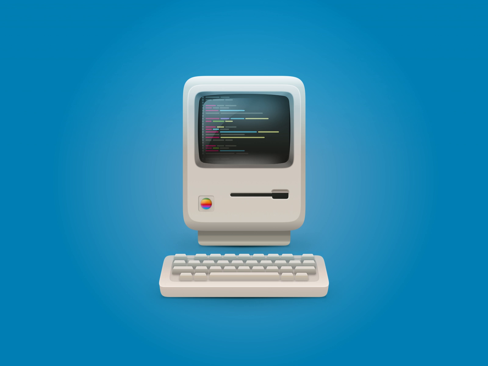 Retro Mac Classic Skeuomorphism by Saptarshi Prakash on Dribbble