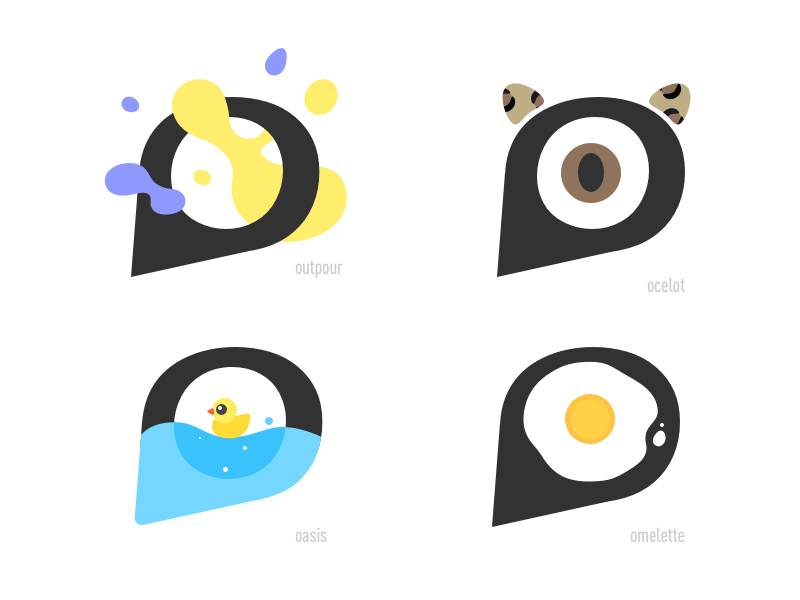 O Font Design by coconut on Dribbble