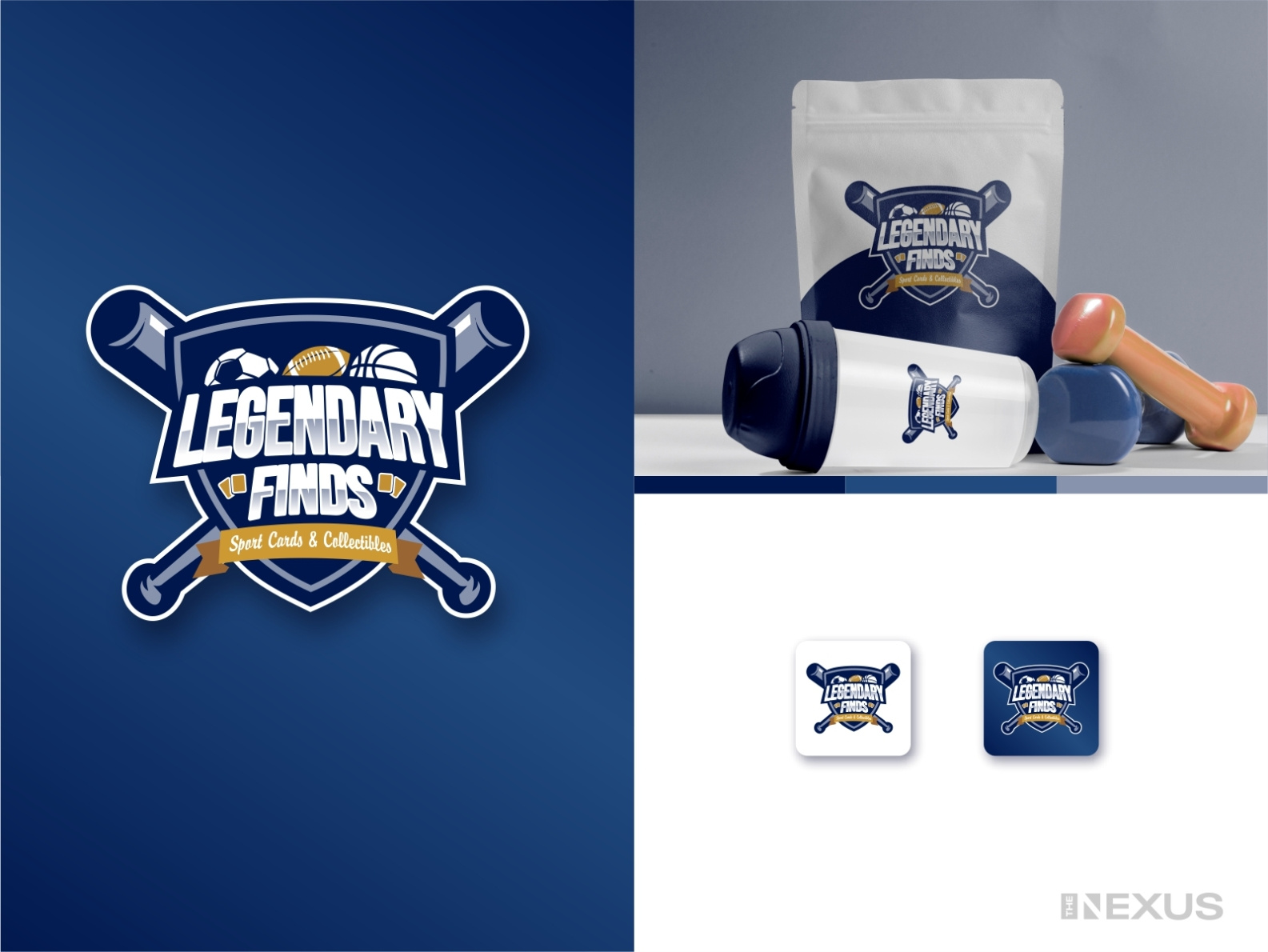Legendary Finds Logo design by akanji michael on Dribbble