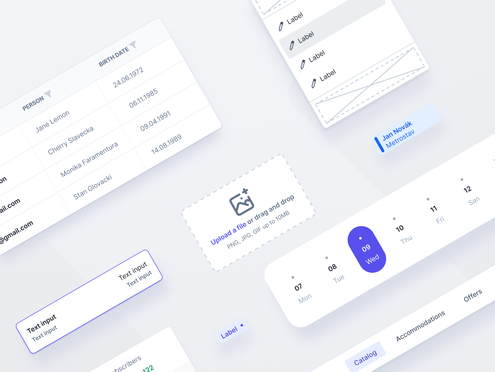 Accommodation Services - UI Kit 01 by Maciej Antkowiak on Dribbble