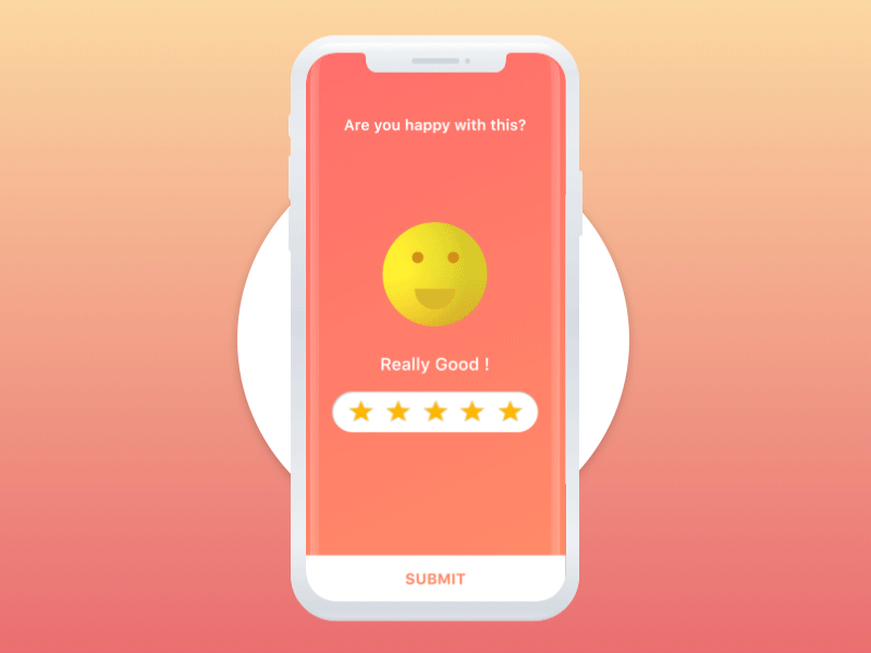 Feedback animation by Nguyen Tran on Dribbble