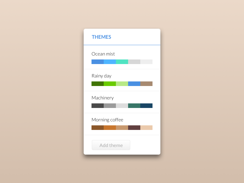 Daily UI #060 - Color Picker by Christian Ong on Dribbble