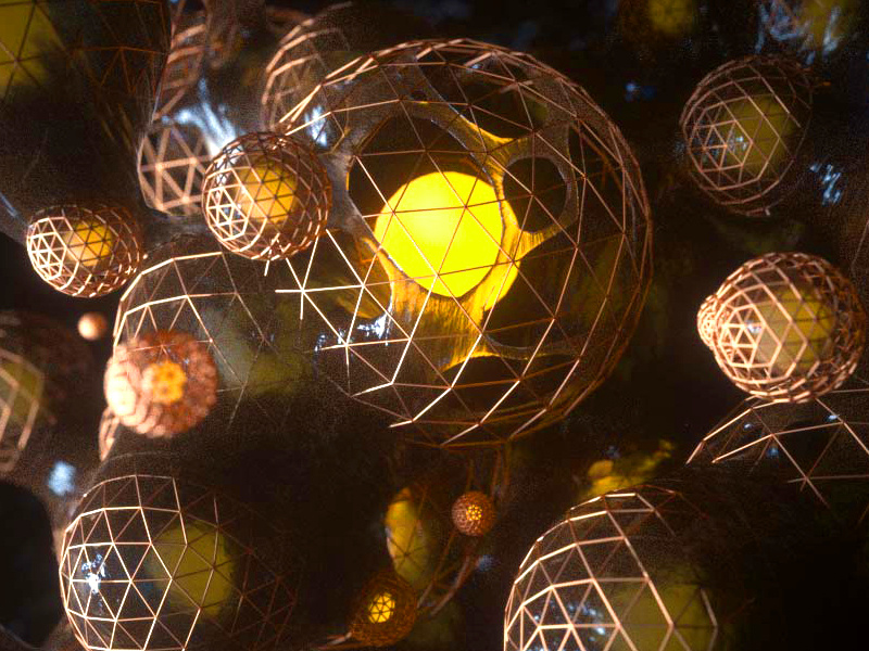 Experimental 3D Artwork by Elevux on Dribbble